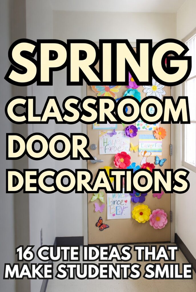 16 Creative Spring Classroom Door Decoration Ideas Teachers Will Love ...